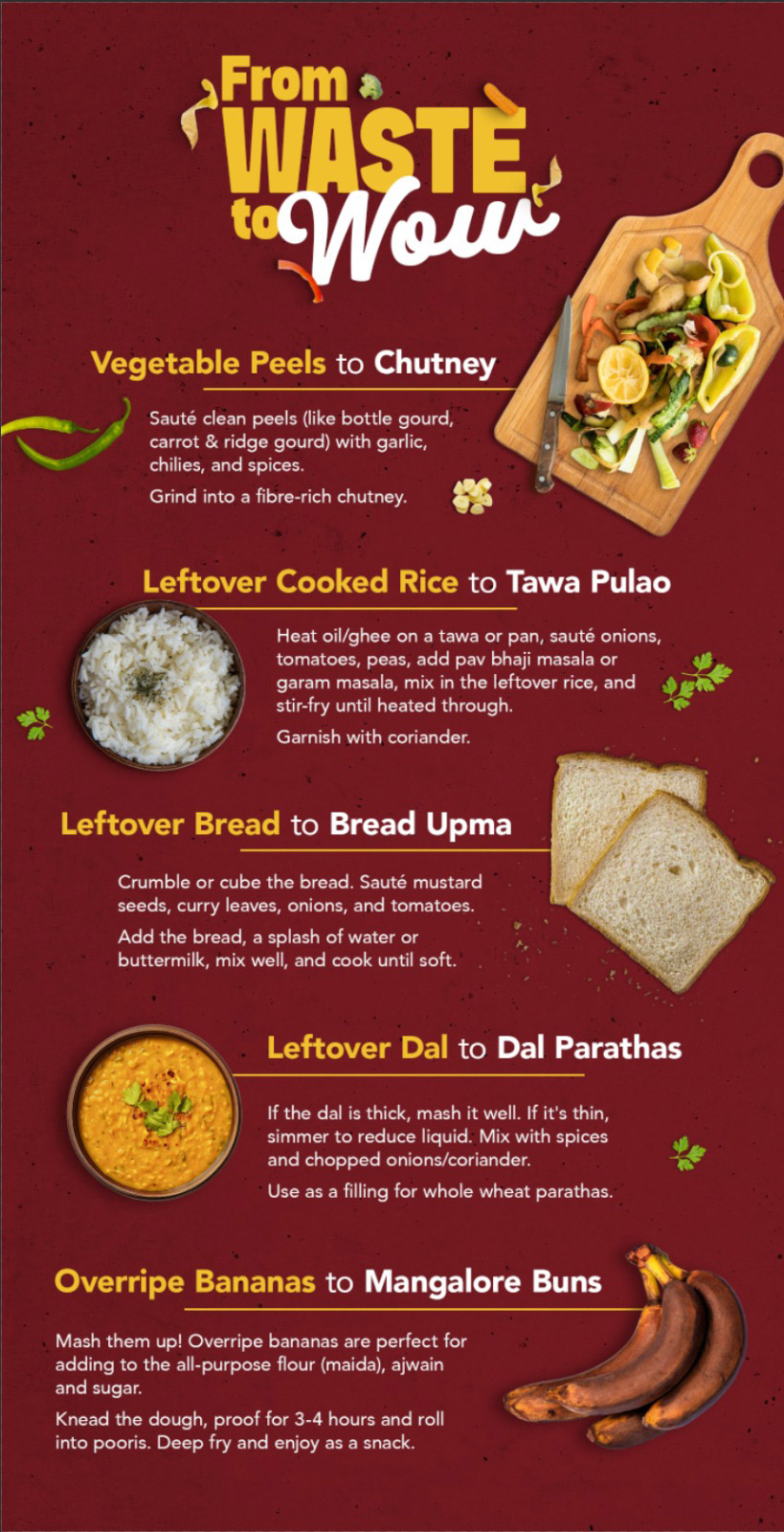 Scrap to savoury ideas for Earth Day